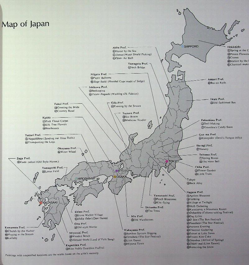 Taiji: The world of Taiji Harada depicting the four seasons of Japan